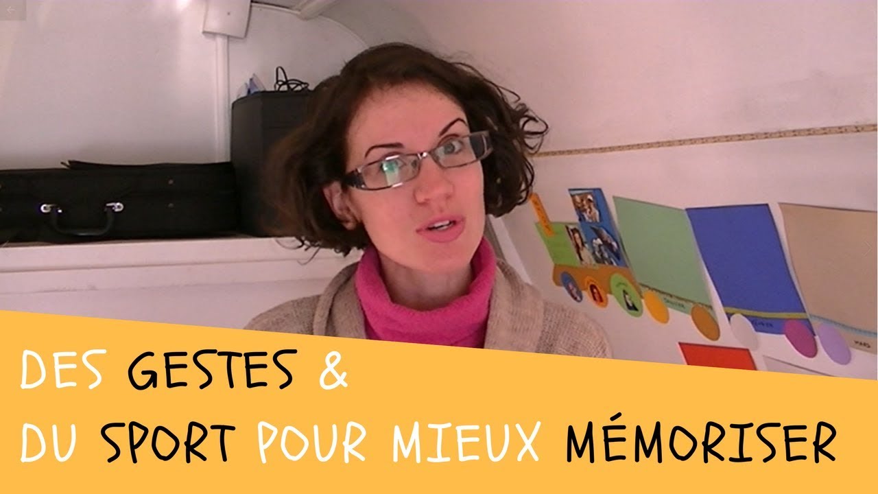 Du SPORT & des GESTES pour MIEUX MÉMORISER - YouTube