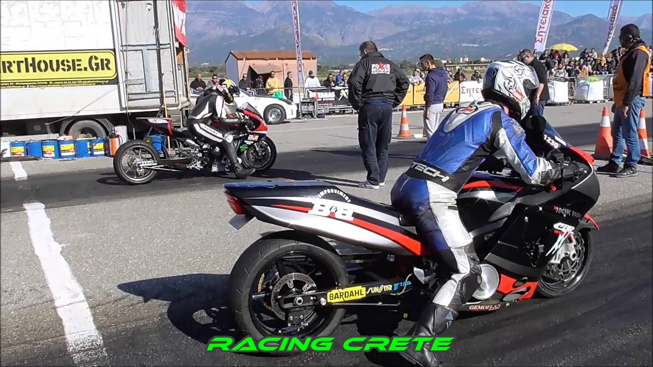 KOVEOS R1 & BILAS HONDA XX - DRAGSTER TYMPAKI 5-6 DEC 2015 - YouTube