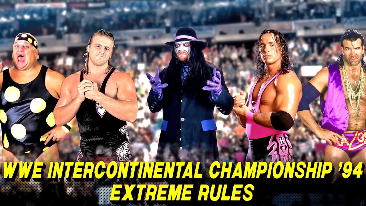 WWE 2K22 The Undertaker vs Bret Hart vs Owen Hart vs Razor Ramon vs ...