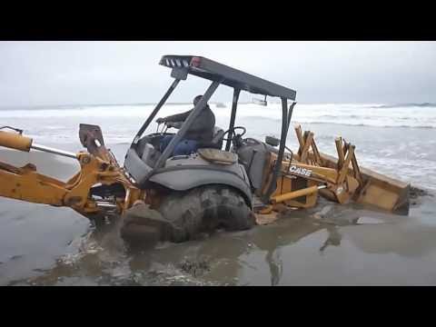 amazing heavy equipment accidents, backhoe loader accident ...