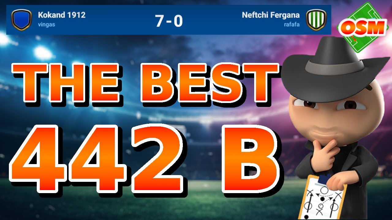 OSM TACTICS - THE BEST 442B TACTIC - OFFENSIVE TACTIC - YouTube