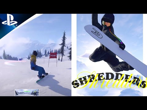 Shredders Gameplay part 01 - Ultra Realistic SNOWBOARD Simulator
