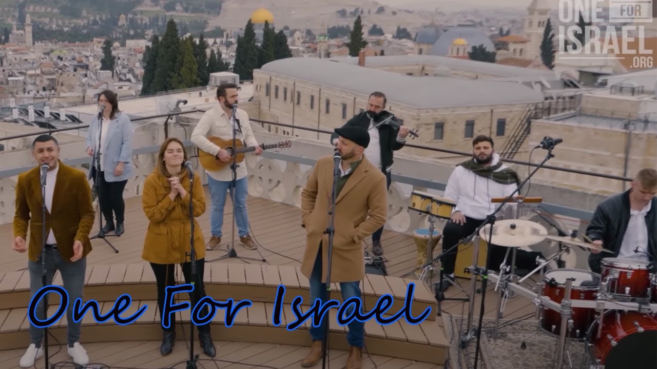 In Christ alone (Hebrew English Arabic) One for Israel - Lyric video ...
