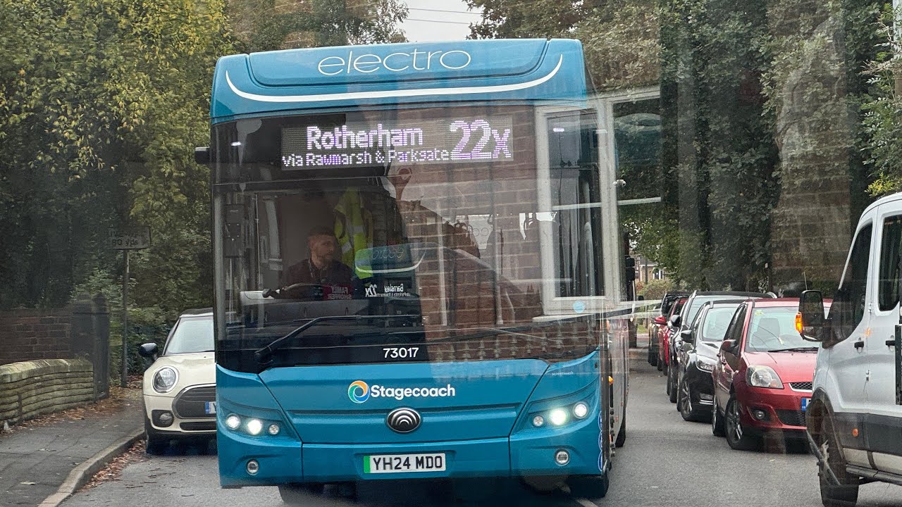 22x Stagecoach Bus - Barnsley to Wath (Full Ride) - YouTube