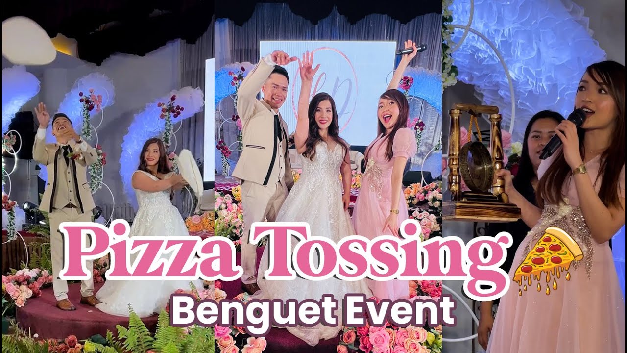Host Jam in Benguet: Pizza Tossing in a Wedding | Wedding Event 376 ...