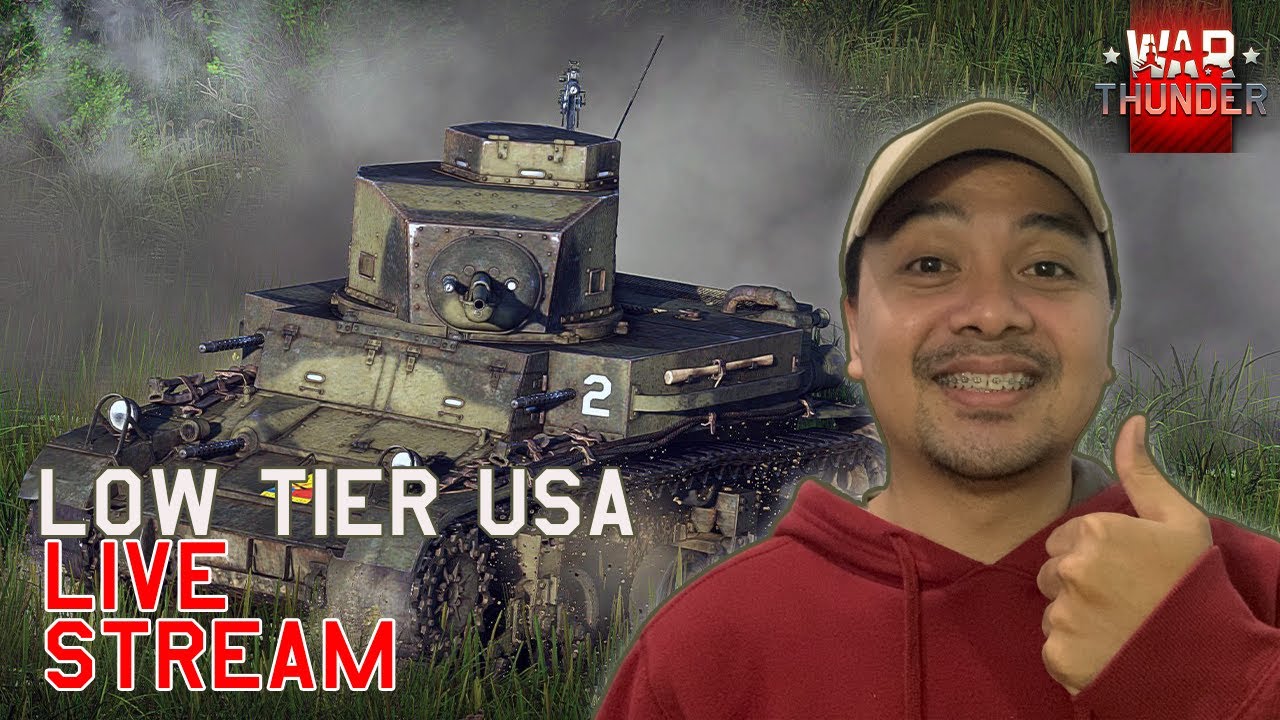 🔴MAIN LOW TIER TANK USA ANTI SUFFER - WAR THUNDER - YouTube