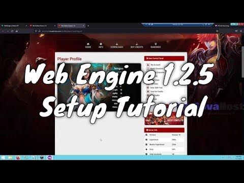 How To Setup MuOnline Website Web Engine on Webhost + Configurations - YouTube