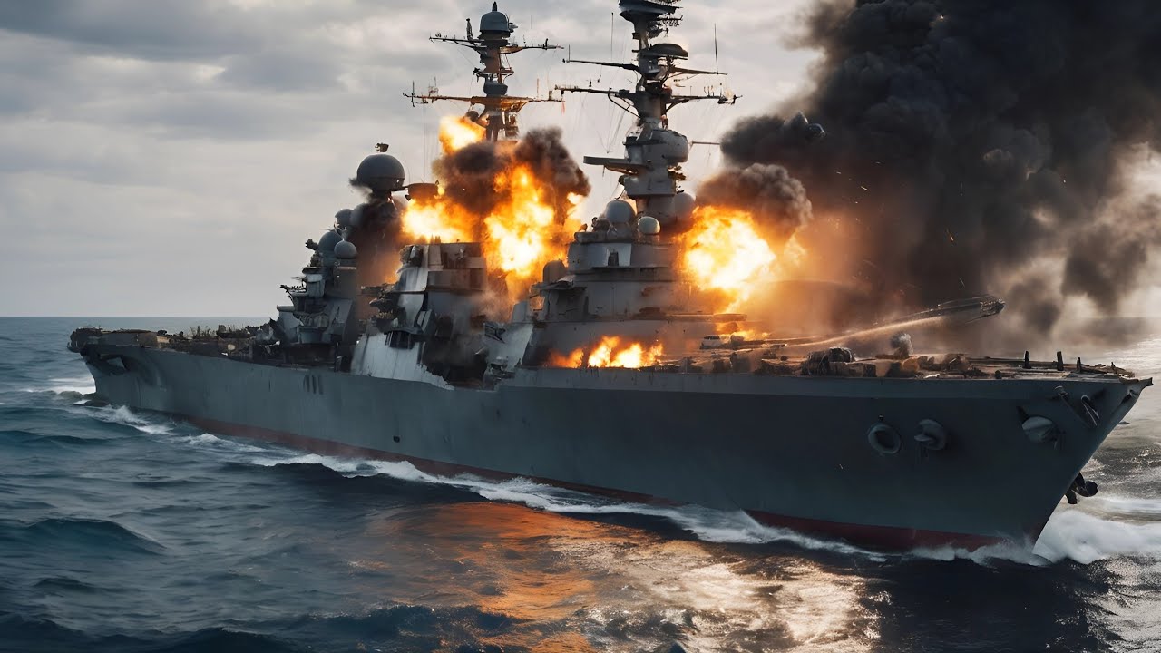 The Russian Navy's newest warship was destroyed by Ukraine while ...