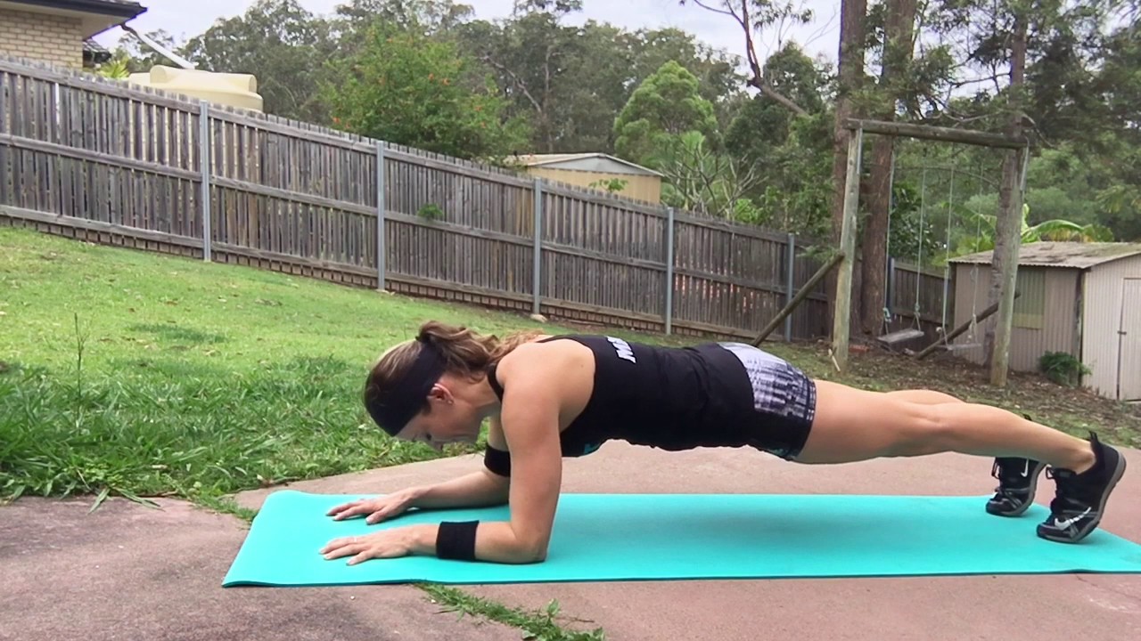 tip toe plank - YouTube