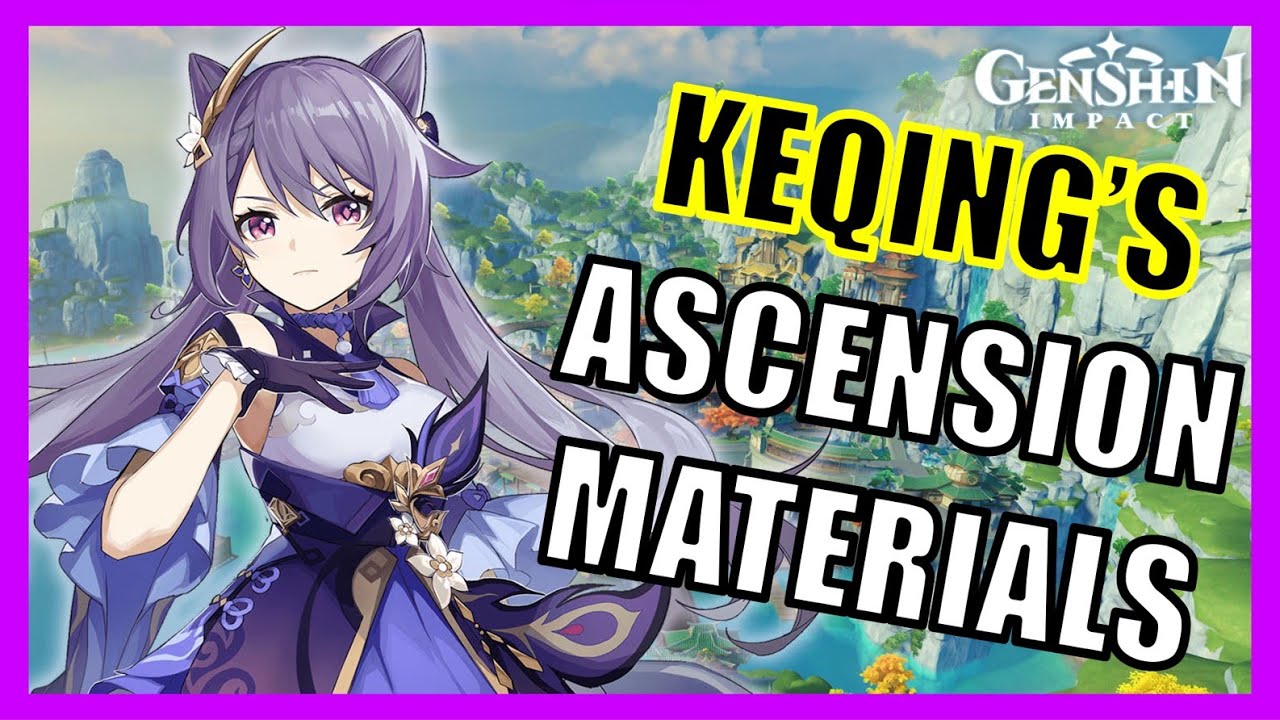 Keqing Ascension Materials Farm Guide - Genshin Impact - YouTube