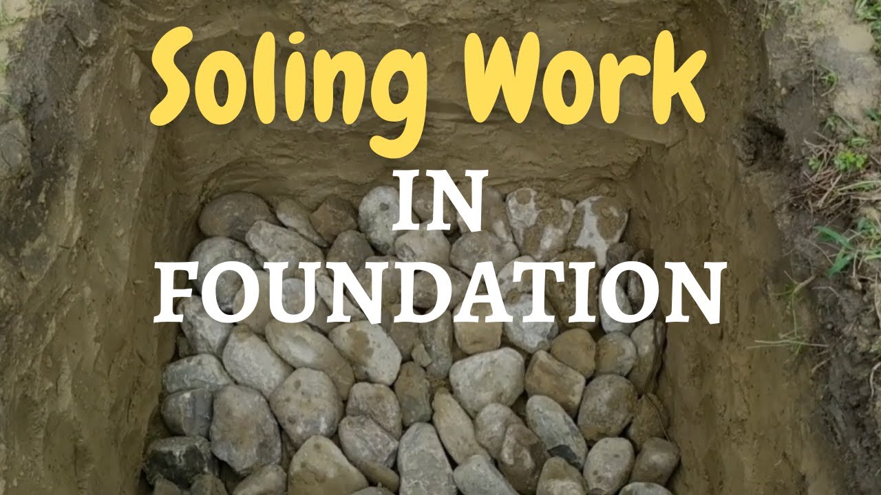 Soling in Foundation | How Soling is done in Foundation | Soling Works ...