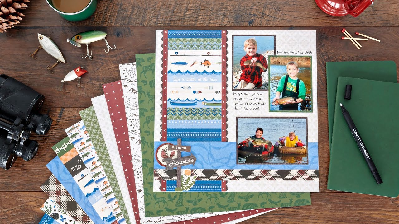 Explorer Paper Pack by Creative Memories - YouTube