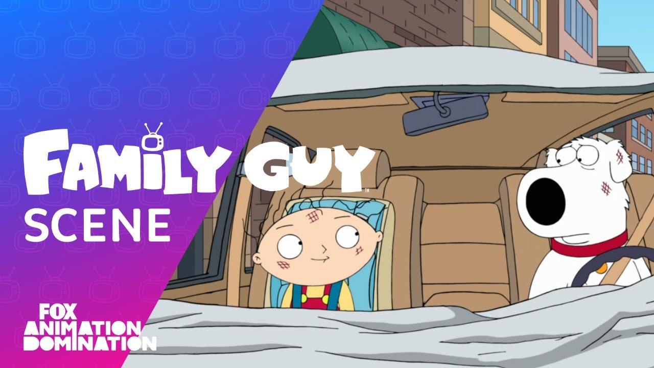 Stewie & Brian Fall Asleep While Driving | Season 17 Ep. 19 | FAMILY ...