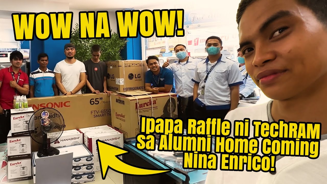148 WOW NA WOW! Ipapa Raffle Ni TechRAM Bonggang Bongga! | Kuya Enrico ...