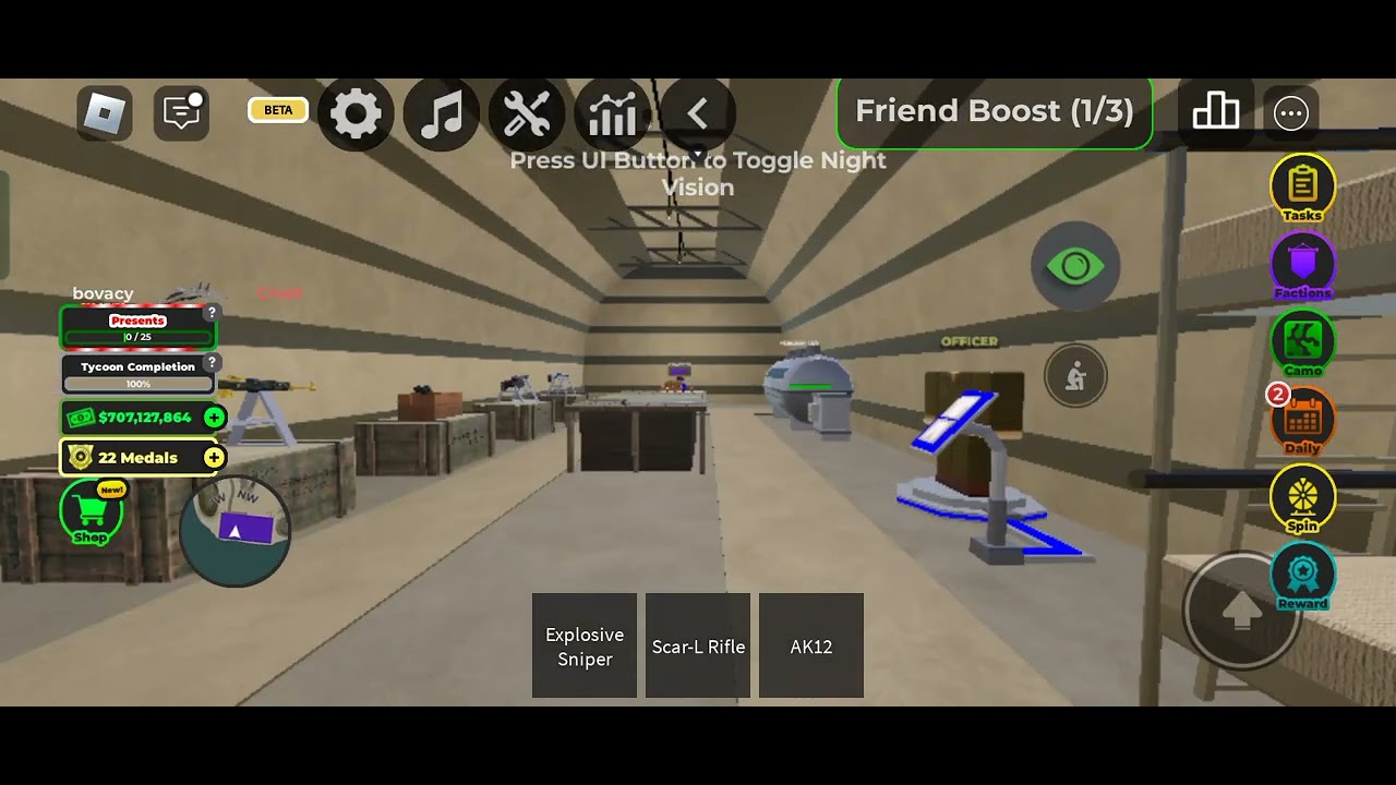 war tycoon bunker tour vehicles task that I completed and explosion ...