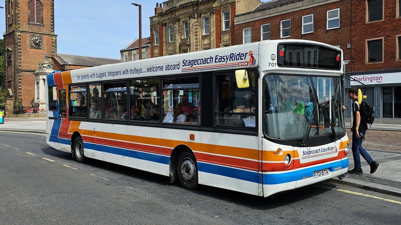 Team 701 Group's Volvo B6LE ALX200 P701 BTA attending the Stagecoach ...
