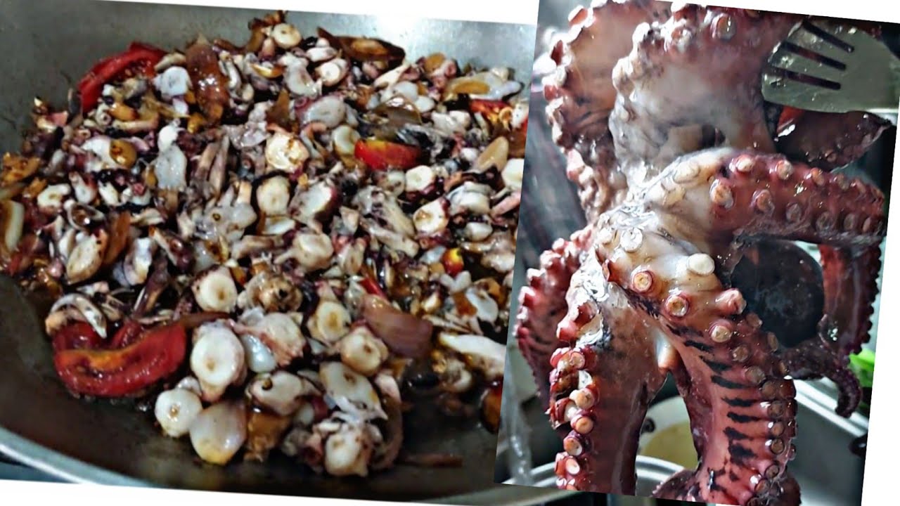 Try this ADOBO OCTOPUS in my Kitchen #foodtripvlog #seafoodrecipe - YouTube