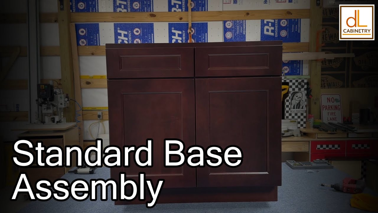Step-by-Step Guide to Assembling a Standard Base Cabinet - YouTube