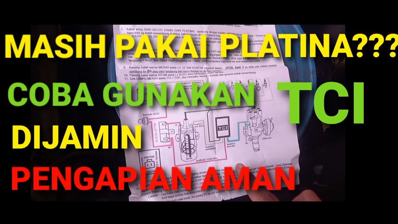 CARA PASANG TCI MOBIL How To Install TCI car - YouTube