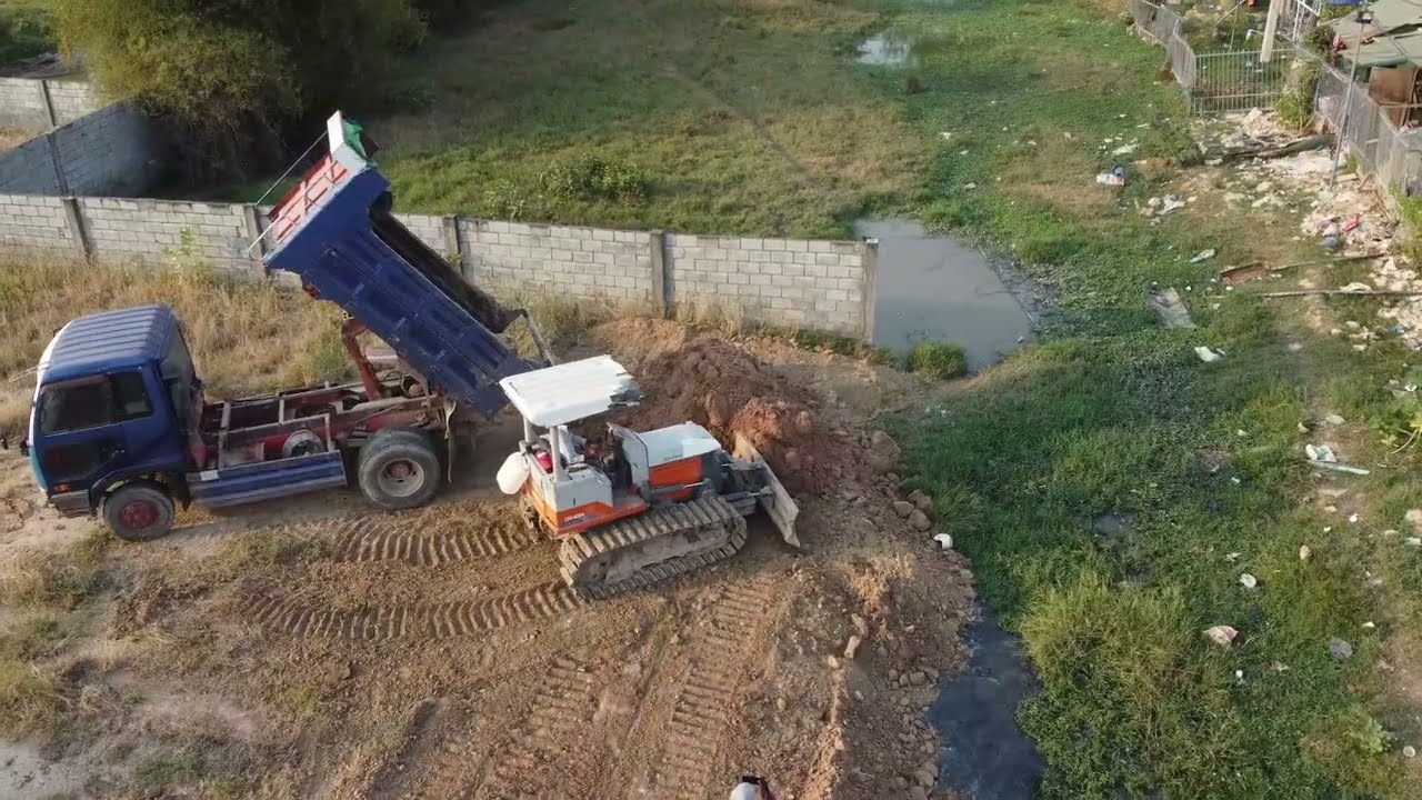 Starting a new project with more road construction to make it bigger ...