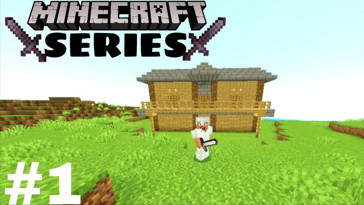 Minecraft PE Survival Series Ep 1 in 1.21 🔥 | (Made OP SURVIVAL BASE ...