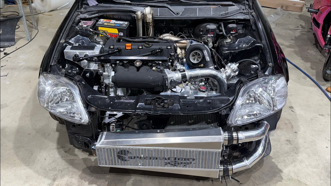 we built a 800hp EK turbo kit!! - YouTube