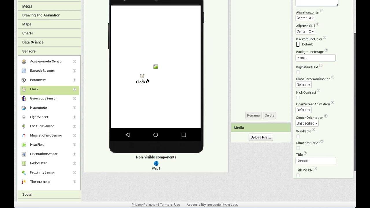 MIT APP Inventor - Clock / Timer - YouTube