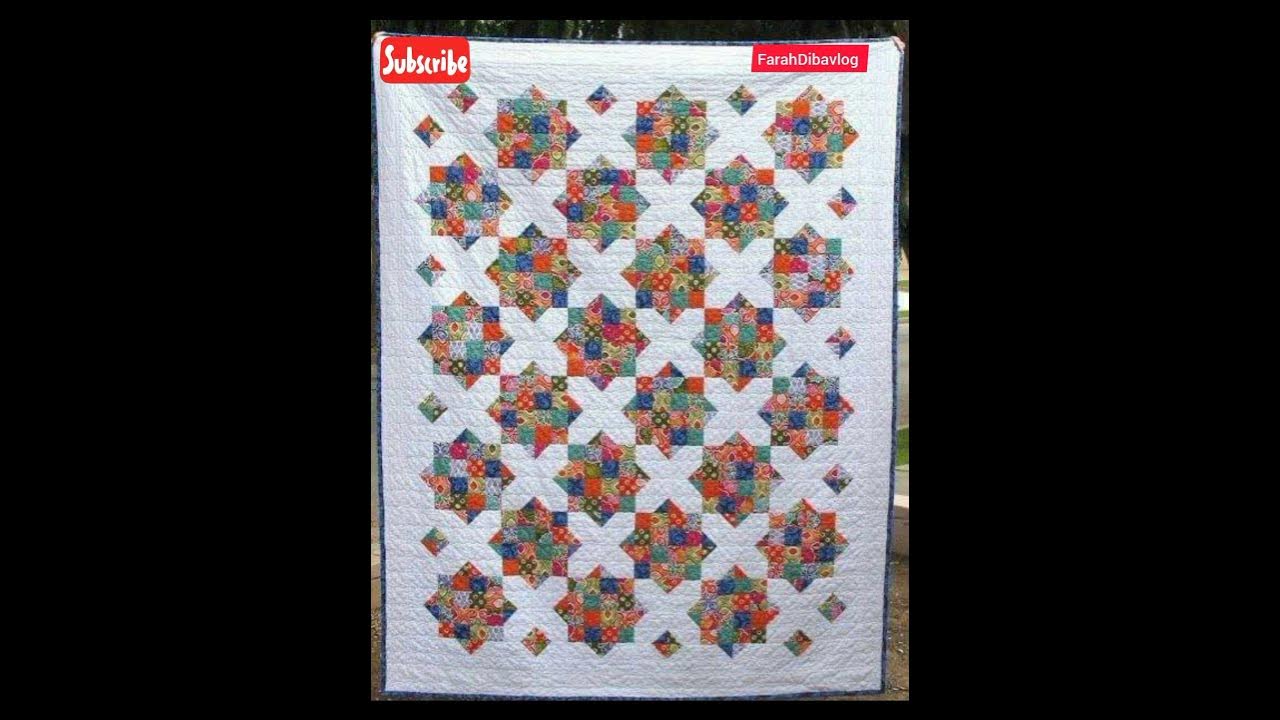 Nice Quilt Designs Pattern Patchwork Short Video Farahdibavlog Youtube