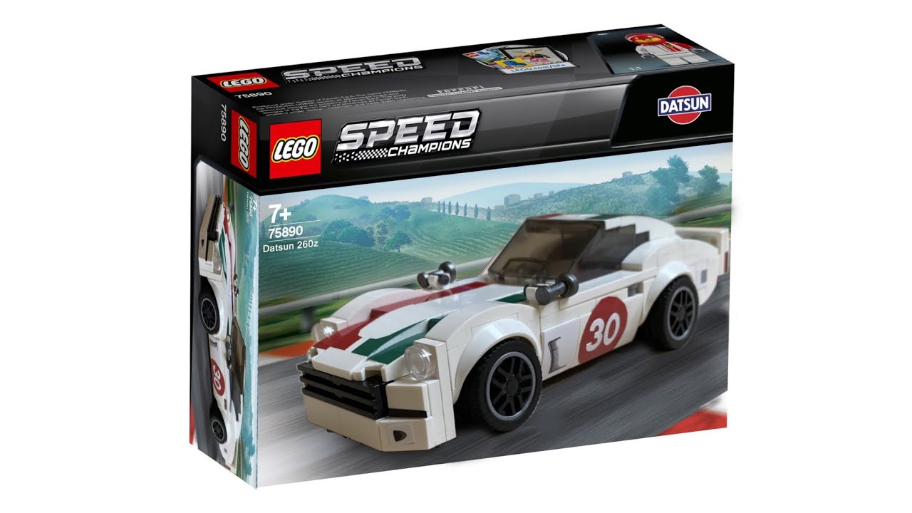 DATSUN 260Z Speed Champions Design - LEGO Race Car - MOC Building ...