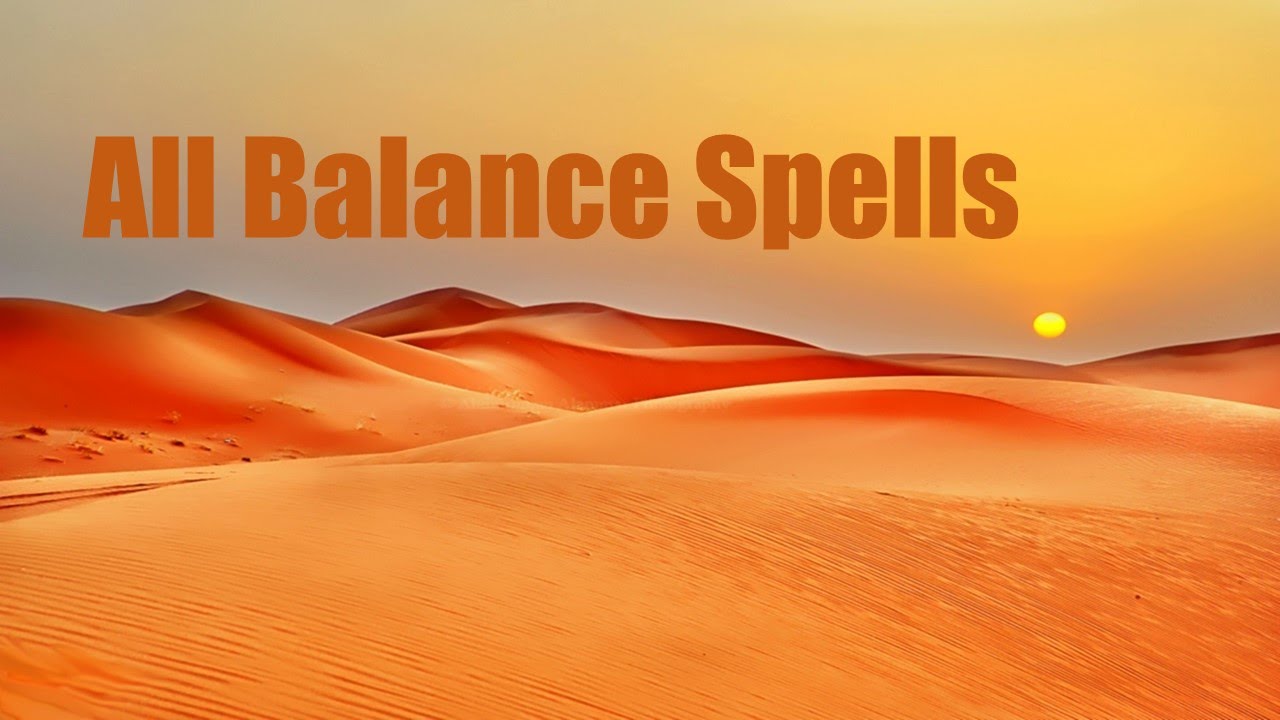 All Wizard101 Balance Spells 2015 - YouTube