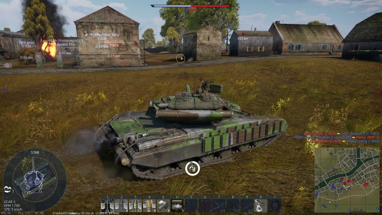 War Thunder: 2021 Best Replays Uploaded : T64B A spectacular game with ...