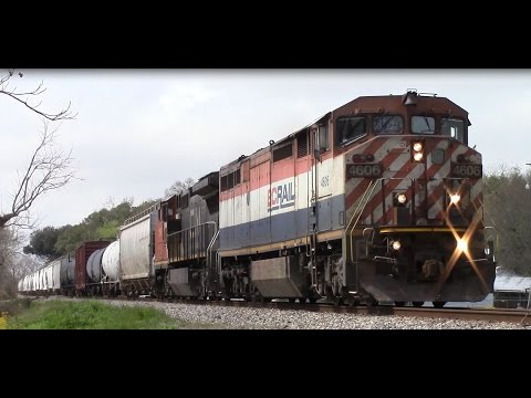 BC Rail "Barn" BCOL 4606 (3/2/15) Hester, LA HD - YouTube