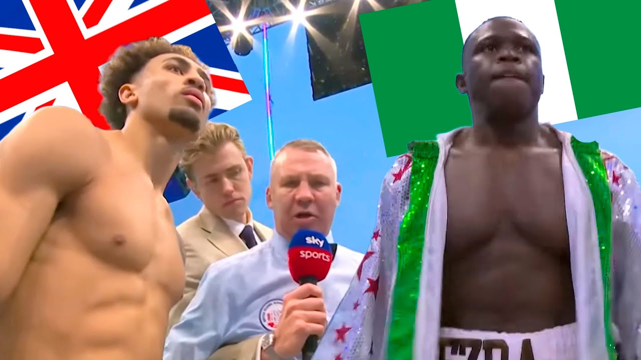 Ben Whittaker (England) vs Ezra Arenyeka (Nigeria) - BOXING FIGHT - HD ...