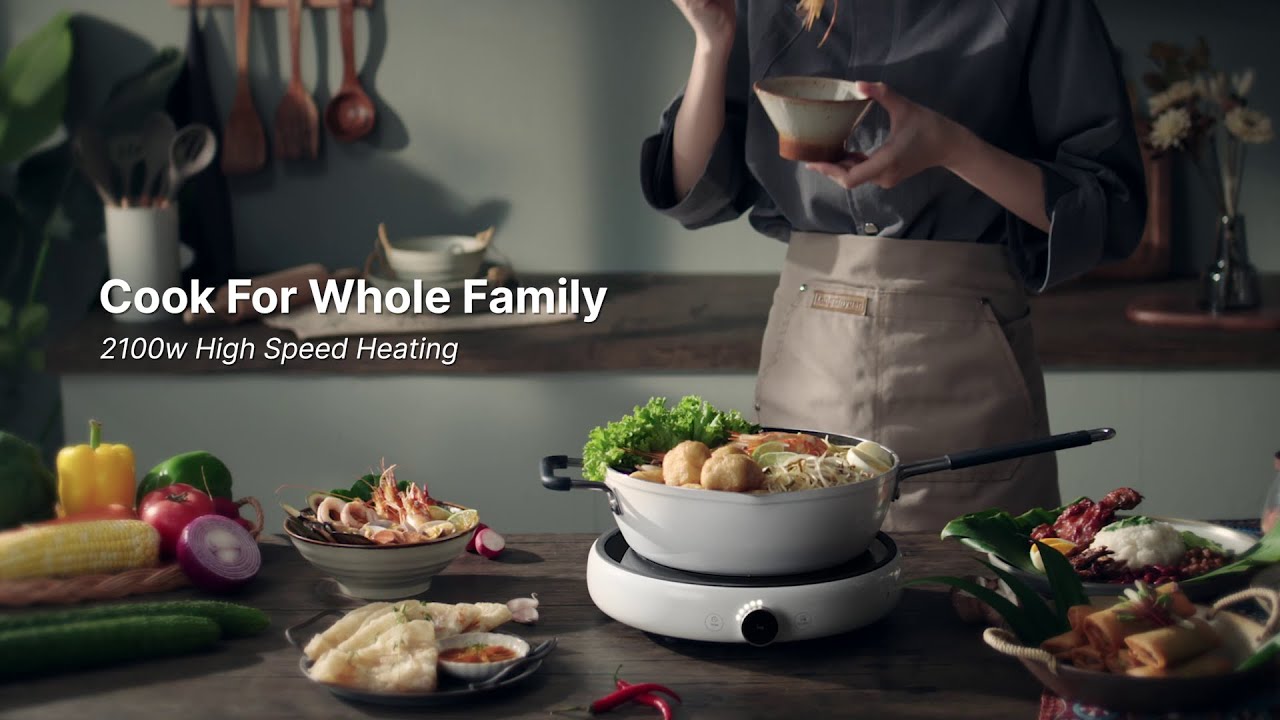 Xiaomi Joyami Smart Induction Cooktop - YouTube