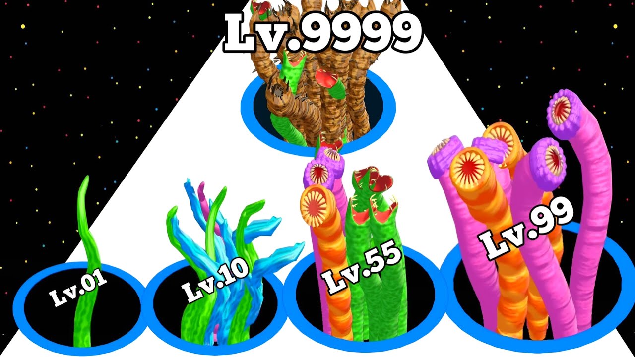 Alien Hole Run - Level Up Satisfying ASMR Gameplay ( Hole.io ) - YouTube