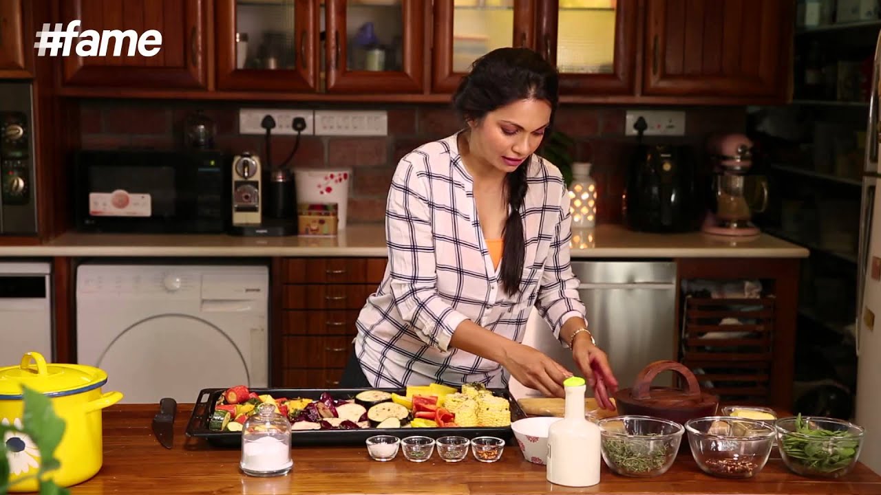 Pasta With Baked Vegetables | Maria Goretti - YouTube