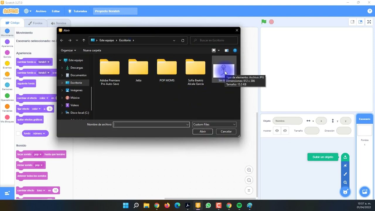 Dibujo a Scratch - YouTube