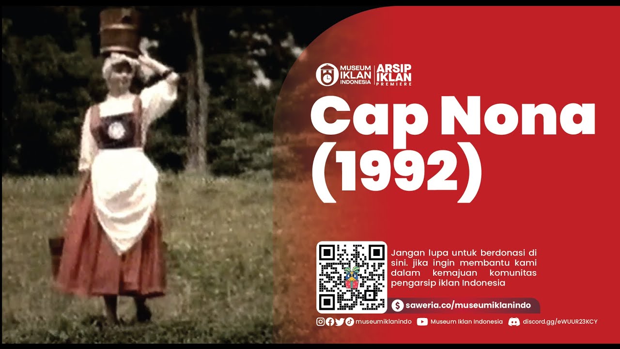 Iklan Susu Cap Nona (1992) - YouTube