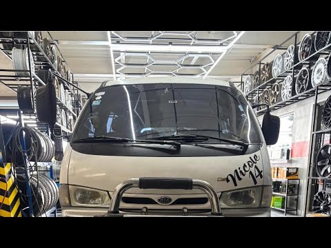 KIA Pregio installed 195R14 8ply Arisun-Made in Thailand🇹🇭