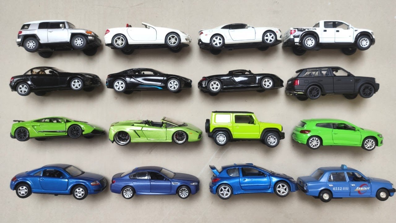 Die cast Metal Scale Color Model Cars Welly, Kinsmart, Maisto, Newray ...