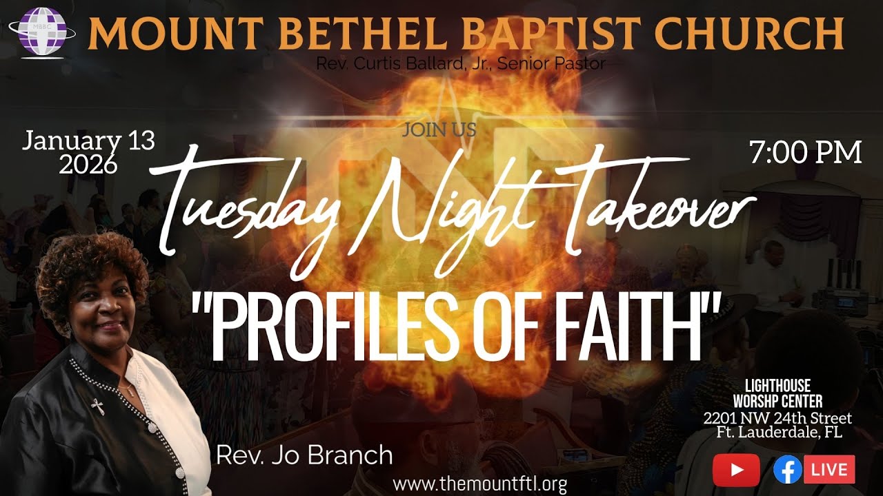 TNT (Tuesday Night Takeover) Profiles of Faith - January 13, 2026 - YouTube