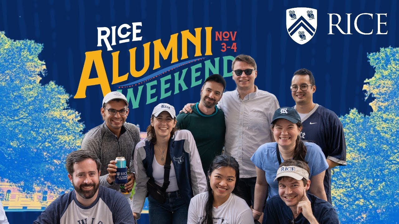 Rice celebrates Alumni Weekend 2023 - YouTube