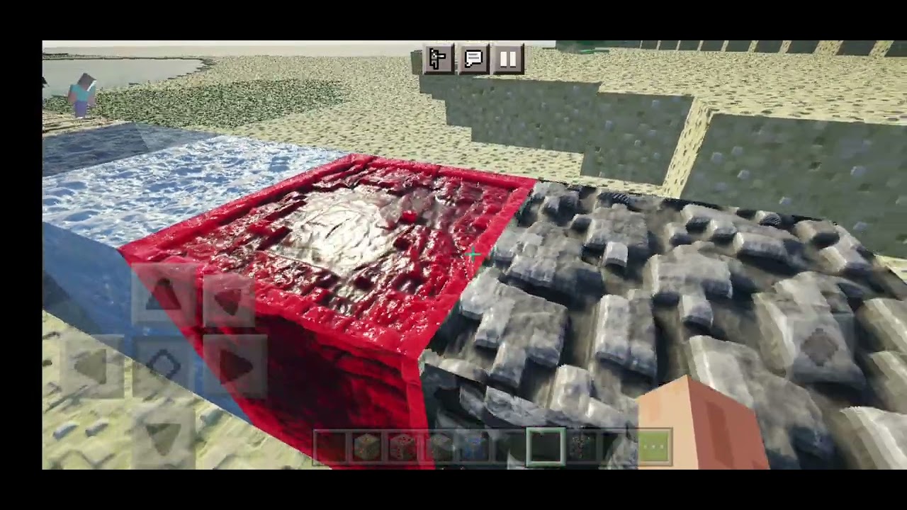 realistic texture pack with POM and PBR MCPE - YouTube