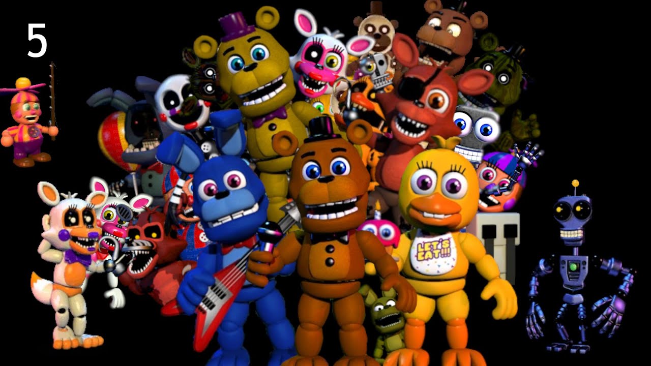 Good job. | FNAF World | Part 5 - YouTube