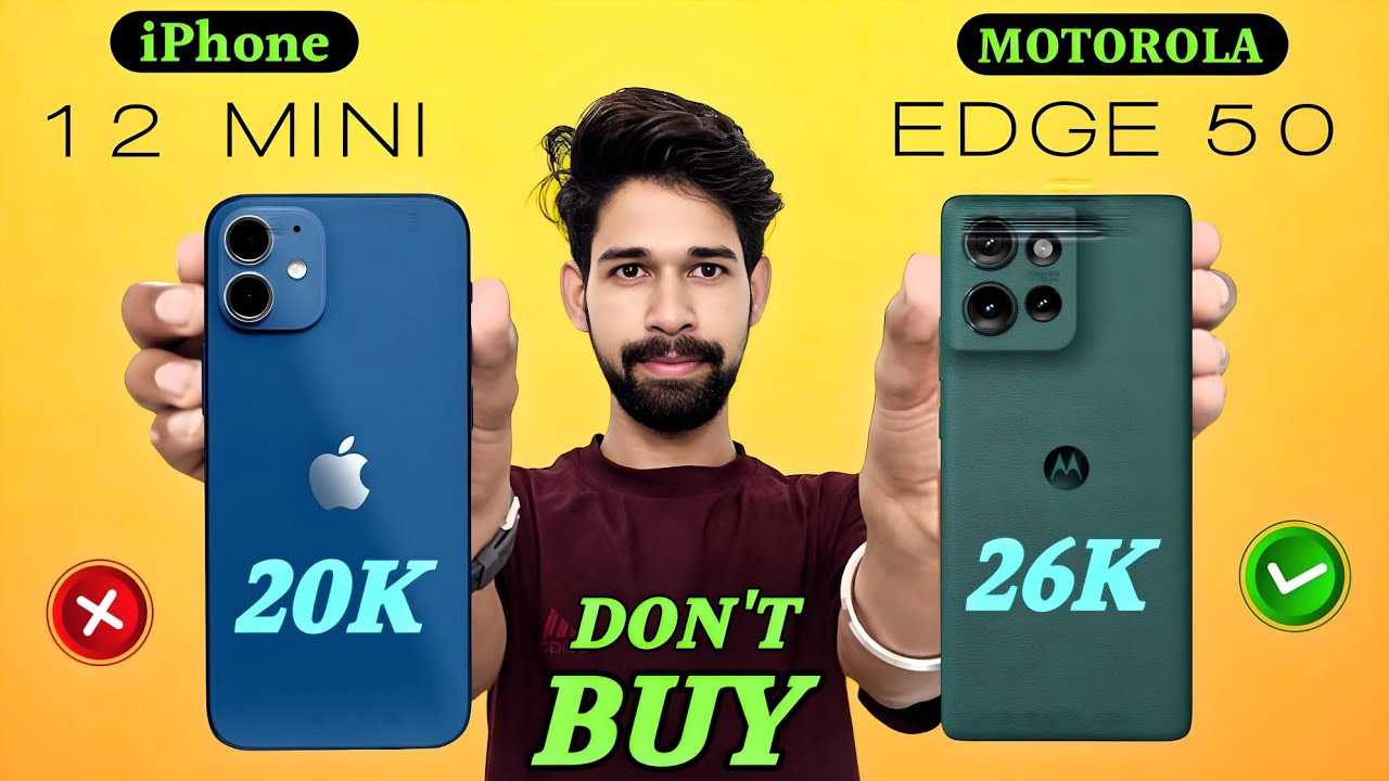 iPhone 12 Mini vs Motorola Edge 50 - Full Comparison with Pros & Cons ...