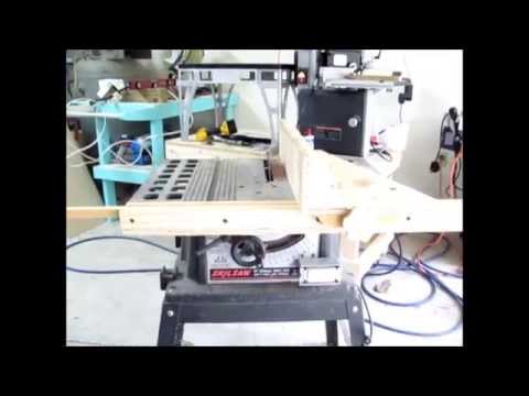 redneck builds a rip fence - YouTube