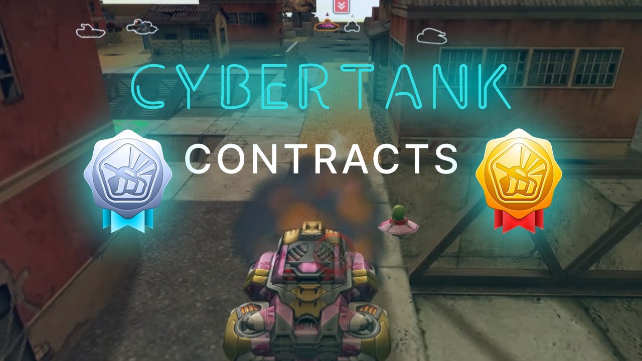Tanki Online - CONTRACTS ARE FINALLY HERE! × Completing Cybertank ...
