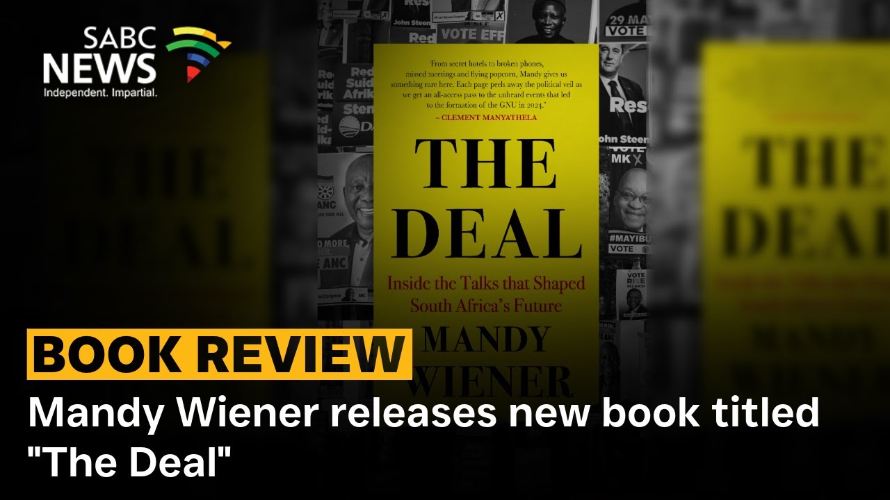Mandy Wiener releases new book titled "The Deal" - YouTube