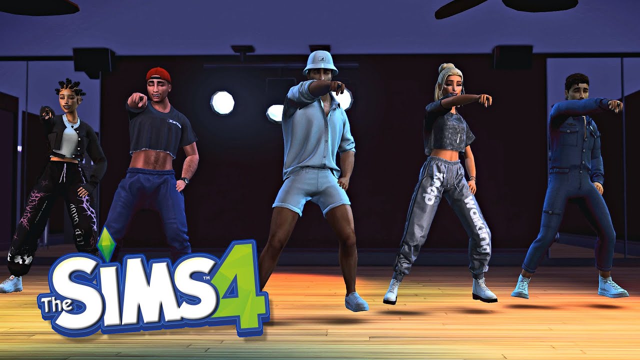 The Sims 4 Realistic Dance Download: Viral Dances - YouTube