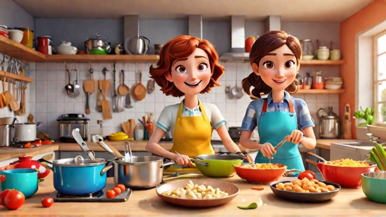 Kitchen Tools Song for Kids 🥄 | Cooking Poems & Learning Fun - YouTube